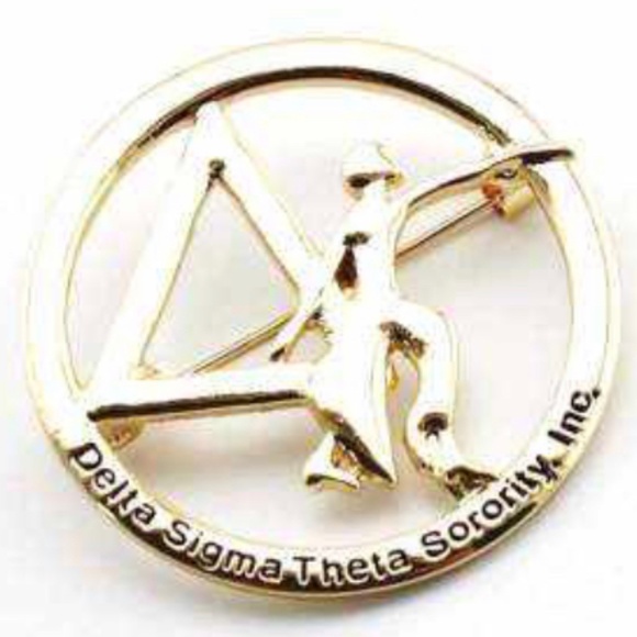 Delta Sigma Theta | Jewelry | Delta Sigma Theta Fortitude Brooch | Poshmark